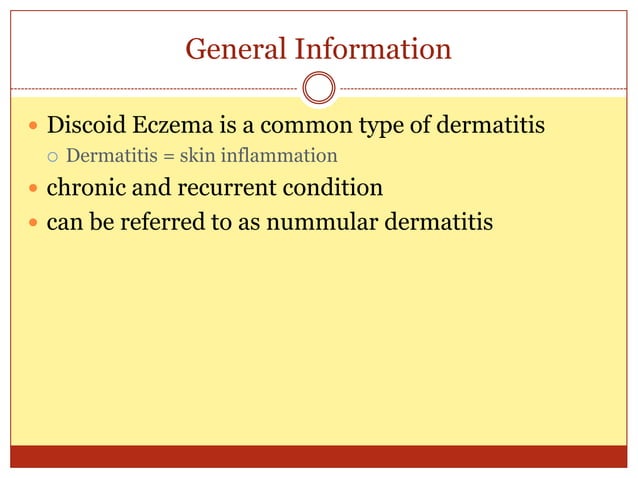 Discoid eczema | PPTX