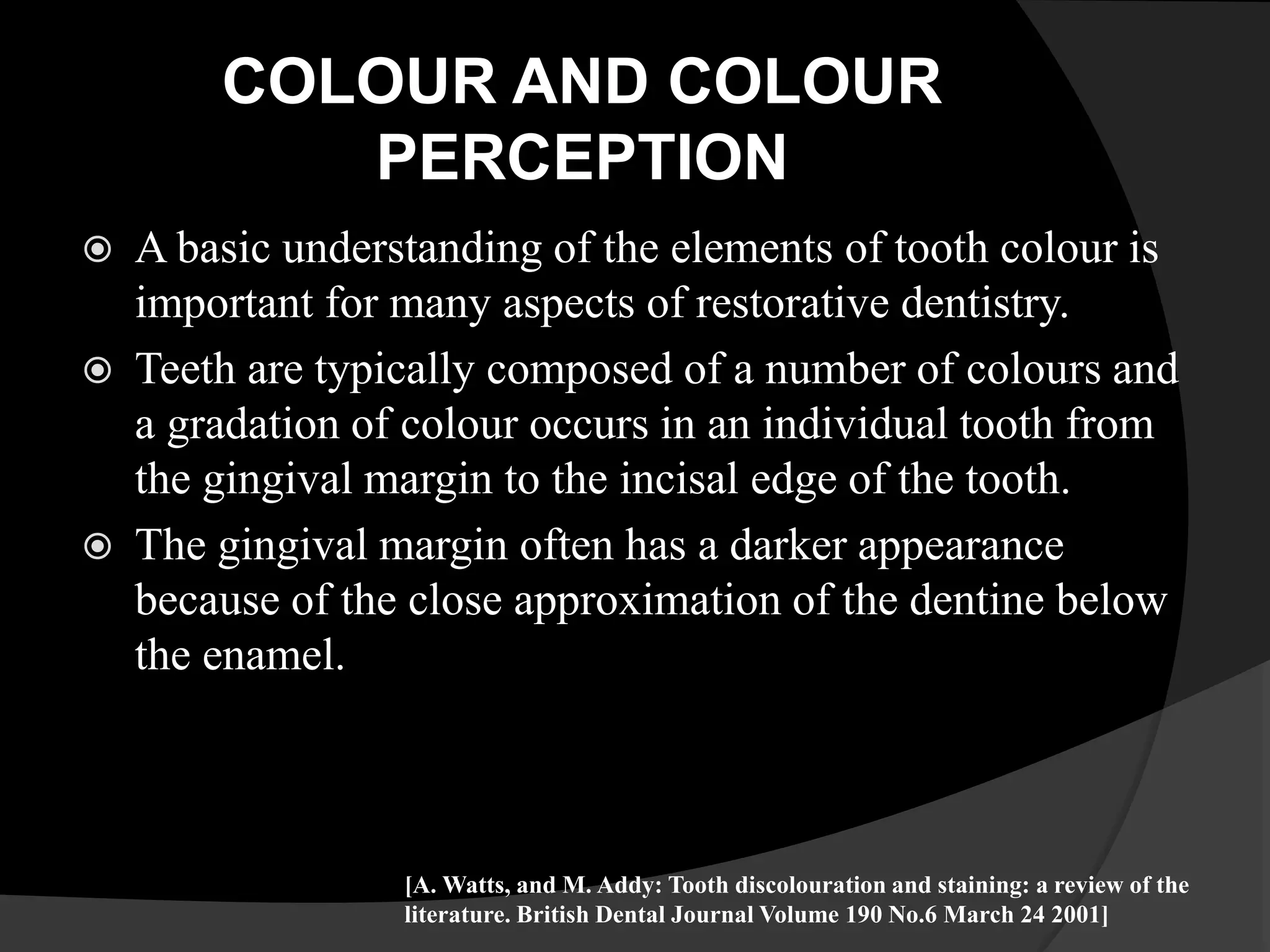 TOOTH DISCOLORATION AND BLEACHING | PPTX
