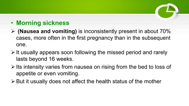 Discomforts of pregnancy.pptx | Pregnancy | Reproductive Health