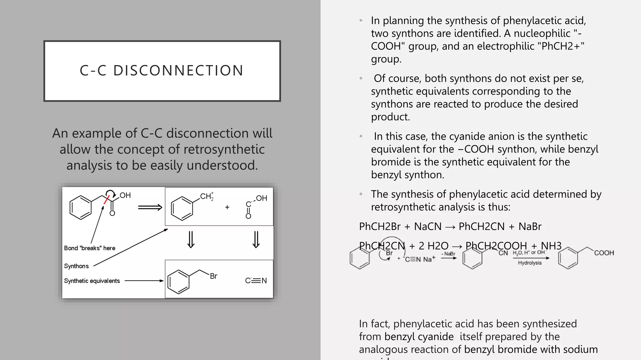 DISCONNECTION-retrosynthesis.pptx
