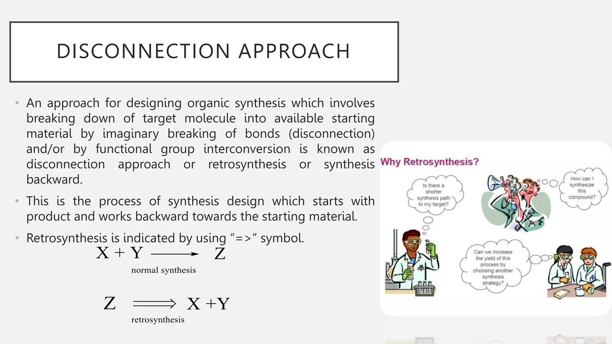 DISCONNECTION-retrosynthesis.pptx
