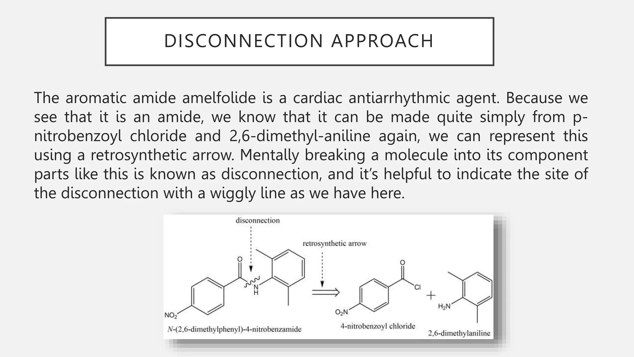 DISCONNECTION-retrosynthesis.pptx