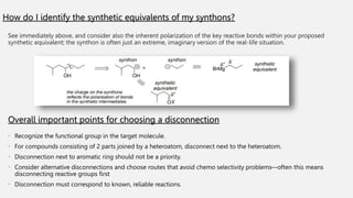 DISCONNECTION-retrosynthesis.pptx