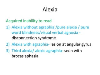 Disconnection syndrome | PPTX