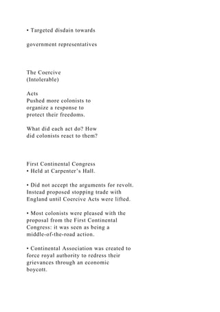 Discontent and LibertyThe road to the revolutionThe .docx