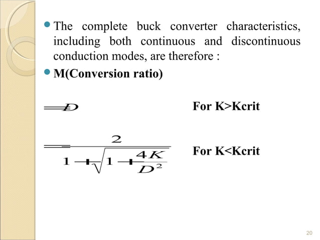 BUCK CONVERTER | PPT