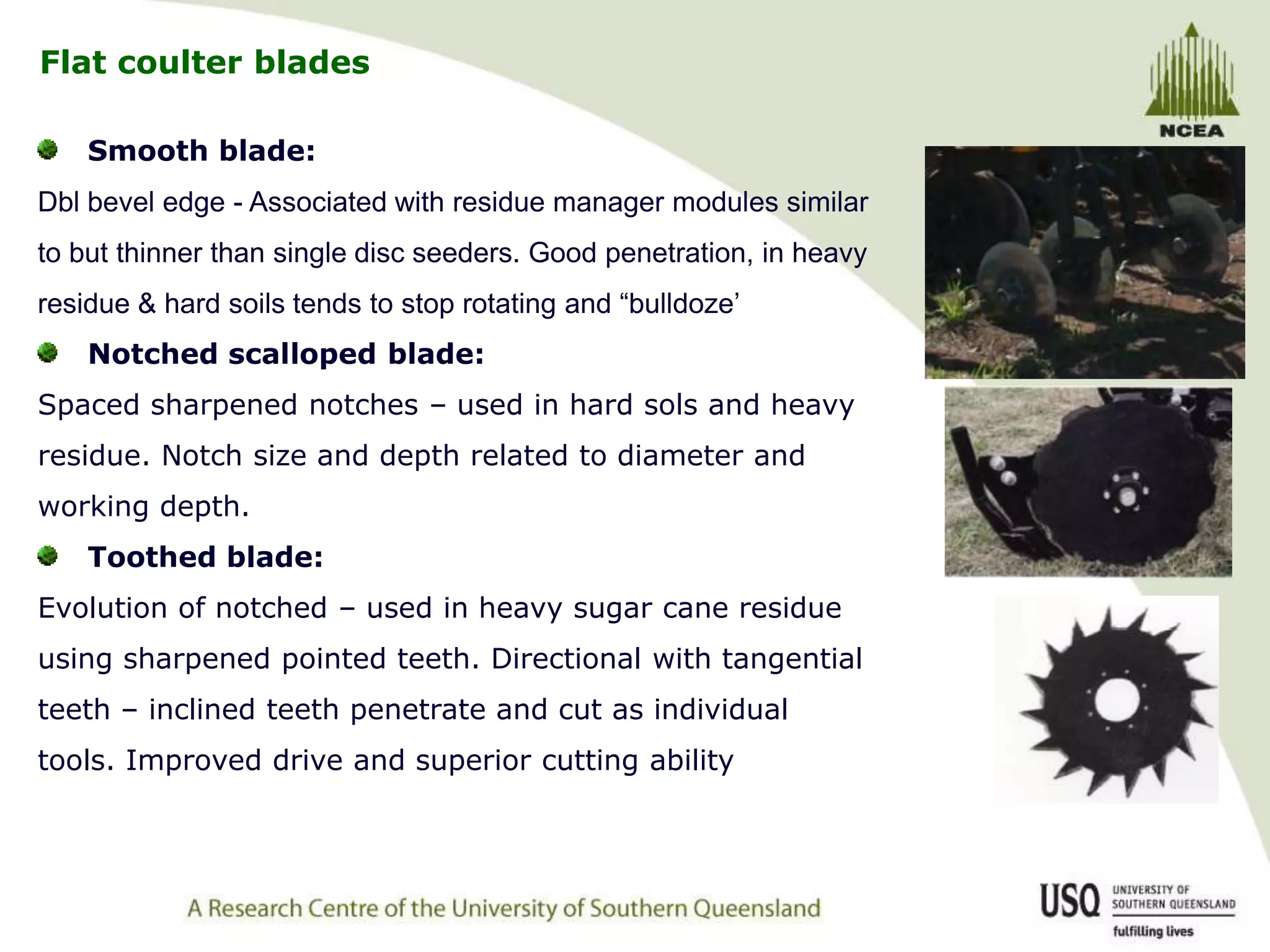Disc seeding in conservation agriculture | PPTX