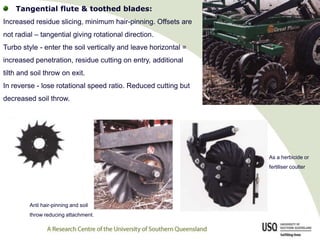 Disc seeding in conservation agriculture | PPTX