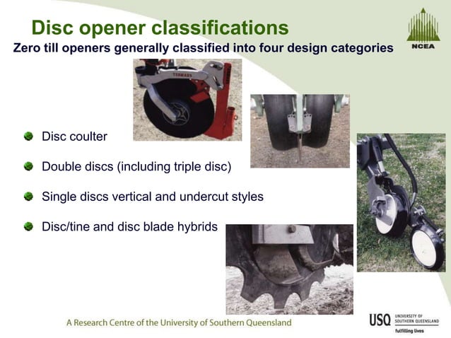 Disc seeding in conservation agriculture | PPT