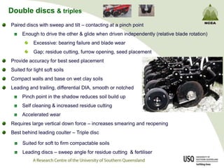 Disc seeding in conservation agriculture | PPT