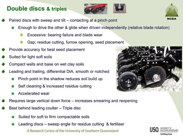 Disc seeding in conservation agriculture | PPT