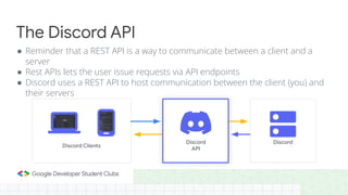 Discord Bot Workshop Slides | PDF | Web Development | Internet