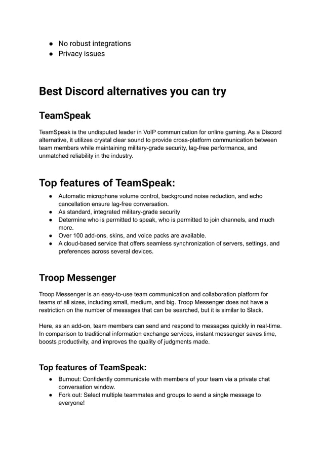 Discord Clone App Pdf 