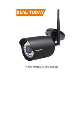 Discount 1080P Wireless Security Camera Outdoor - GENBOLT WiFi IP ...