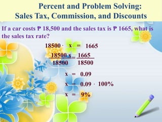 Discount and commission | PPTX