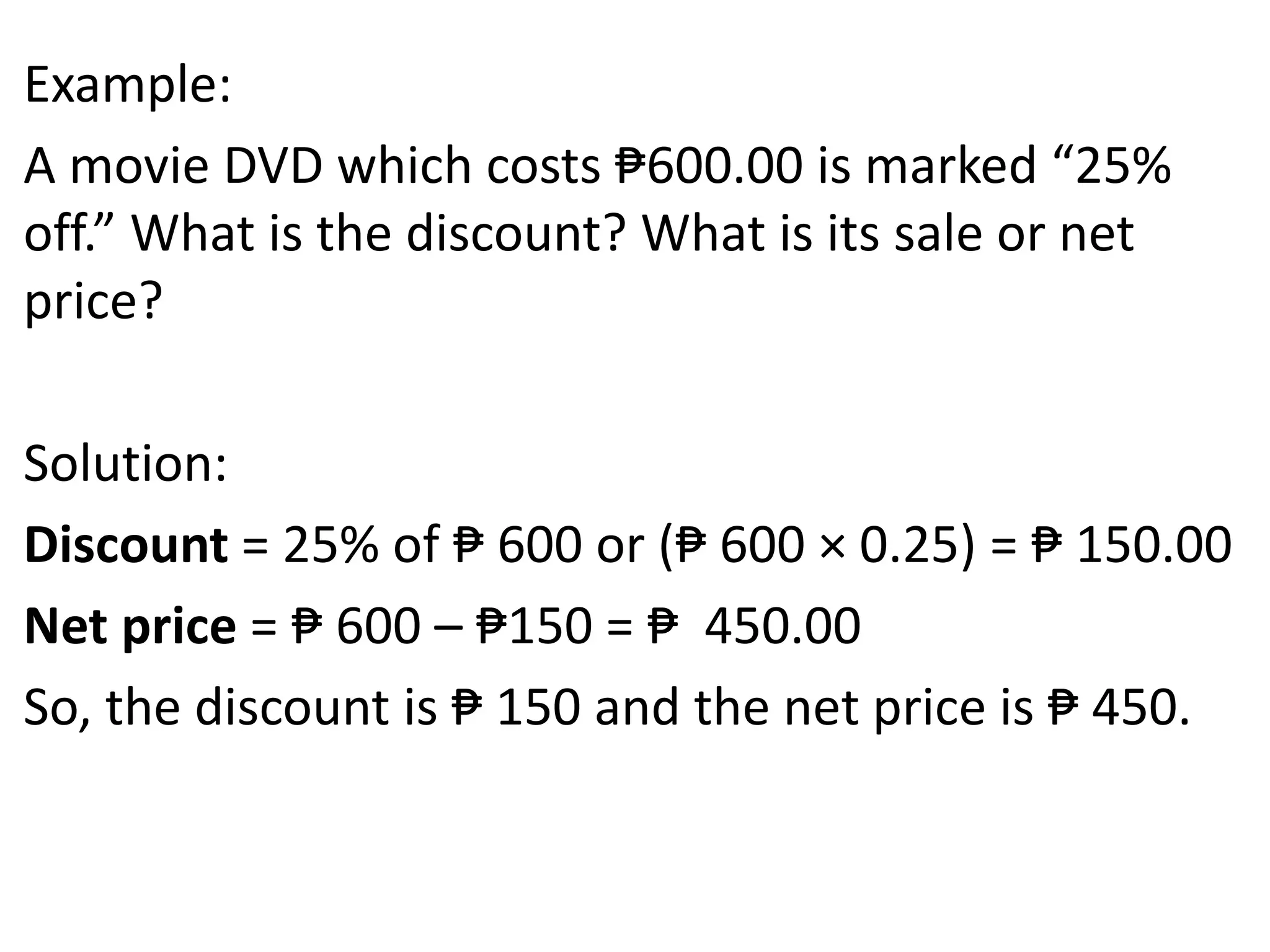 Discount and markups | PPTX