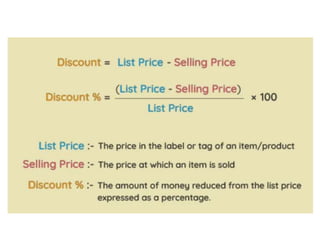 Discount and markups | PPTX