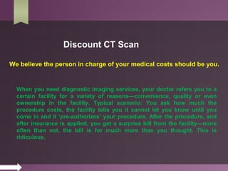 Discount ct scan | PPT