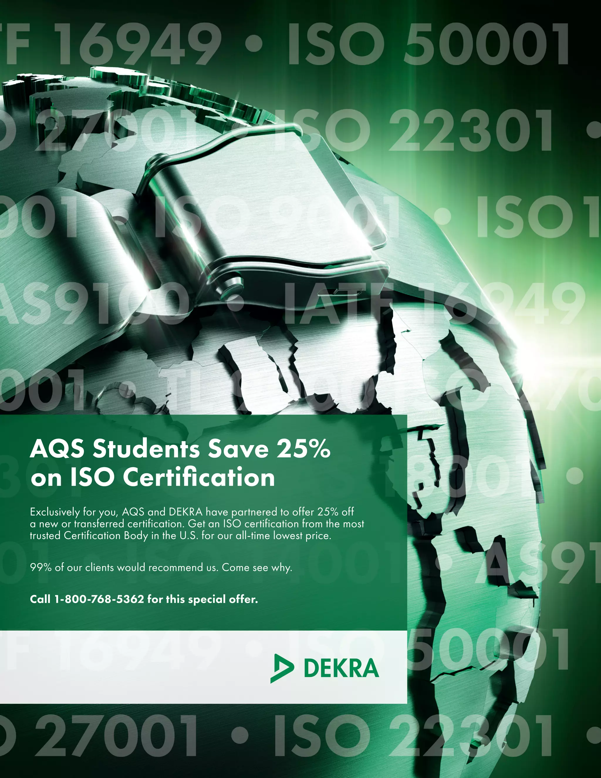 Certification DISCOUNT from DEKRA | PDF