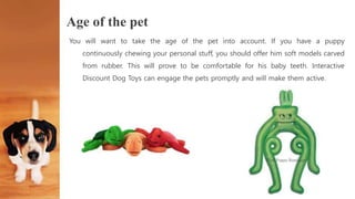Discount dog toys your dog will love | PPT