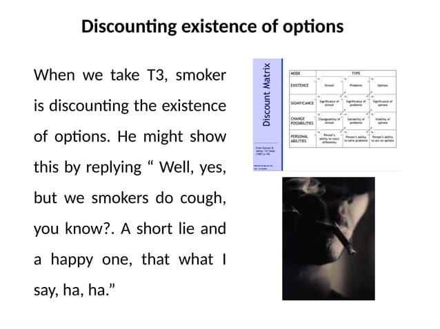 DISCOUNTING in transactional analysis PPT | PPT