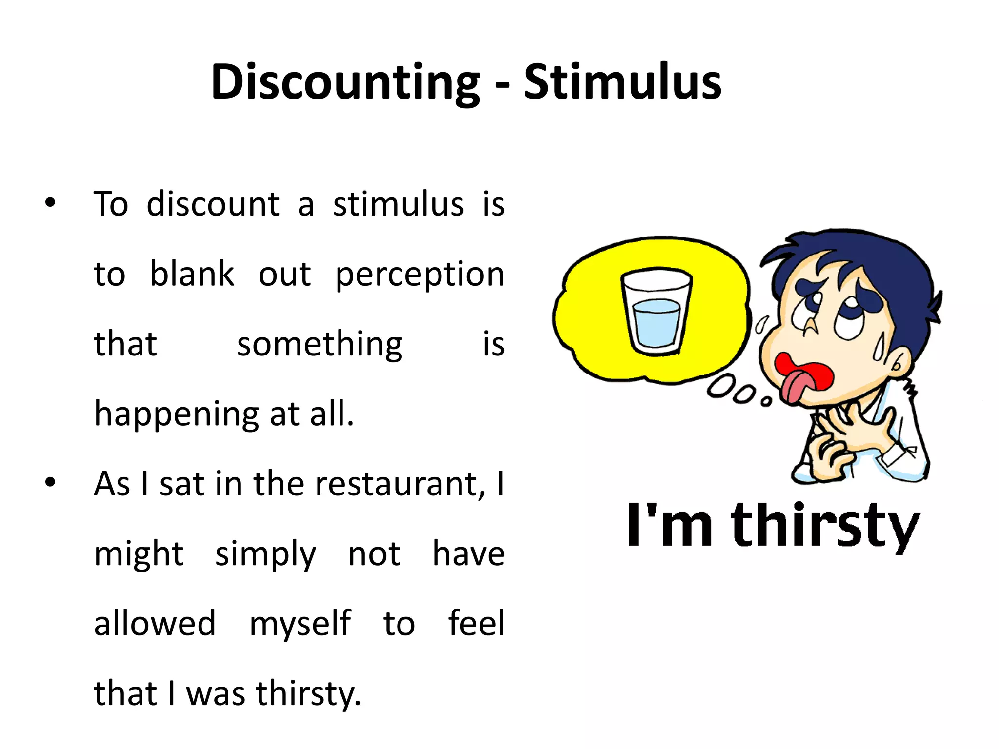 Discount matrix (Transactional analysis / TA is an integrative approach ...