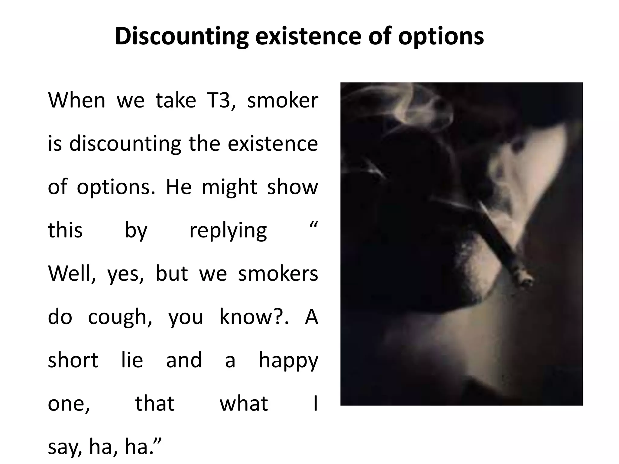 Discount matrix (Transactional analysis / TA is an integrative approach ...