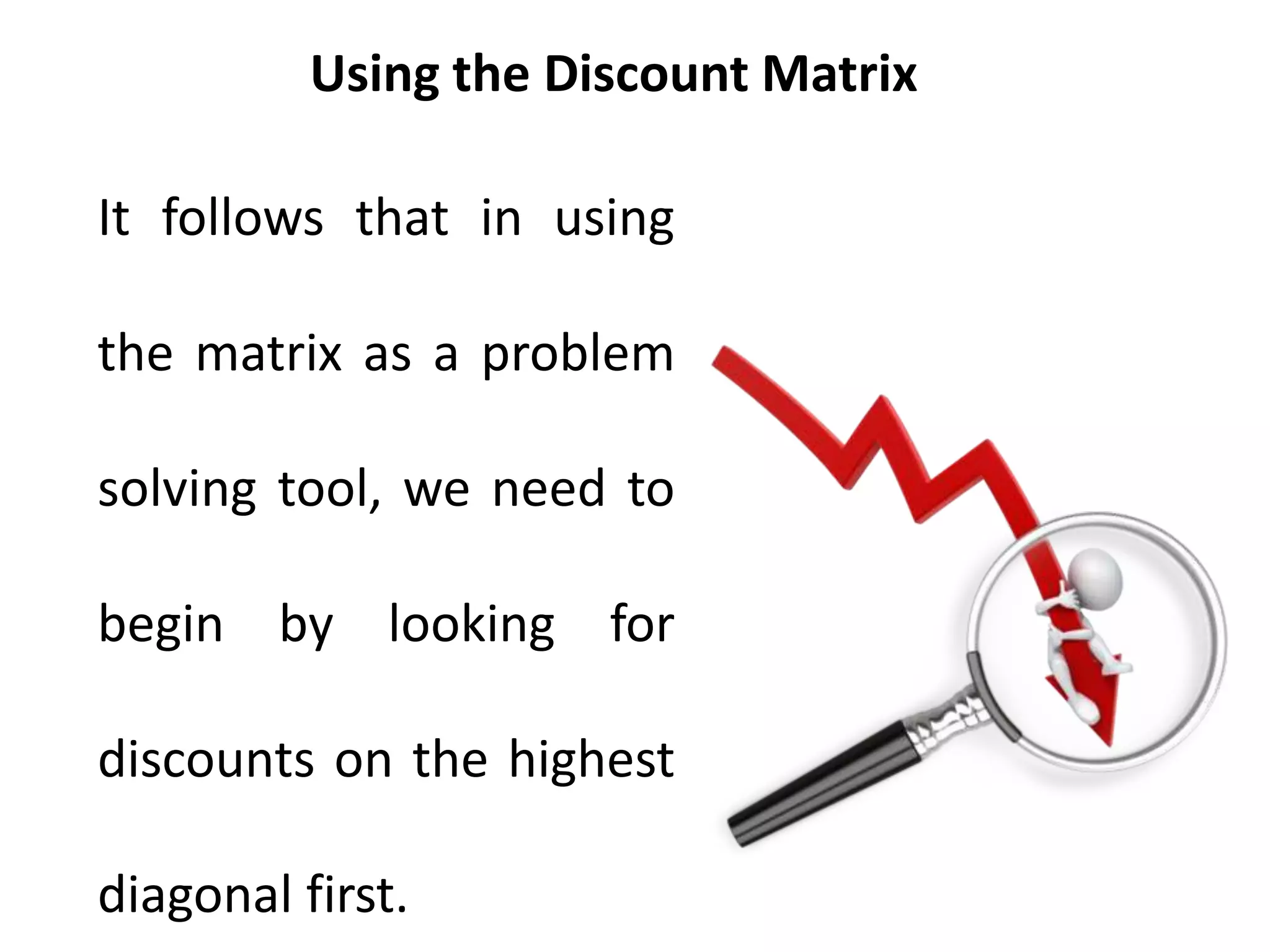Discount matrix (Transactional analysis / TA is an integrative approach ...