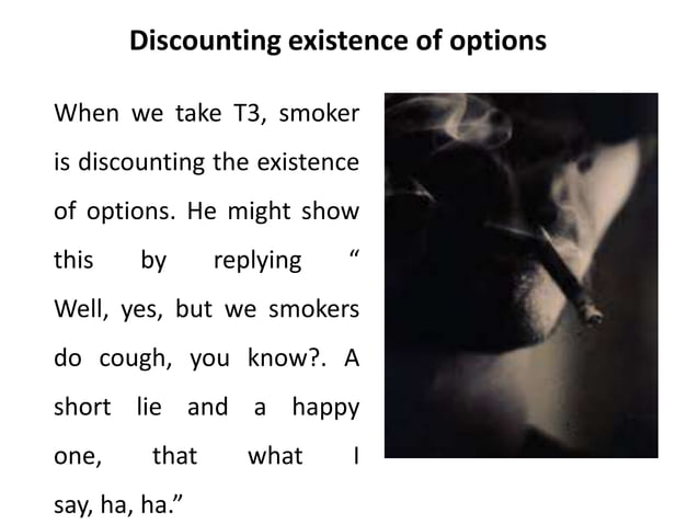 Discount matrix (Transactional analysis / TA is an integrative approach ...