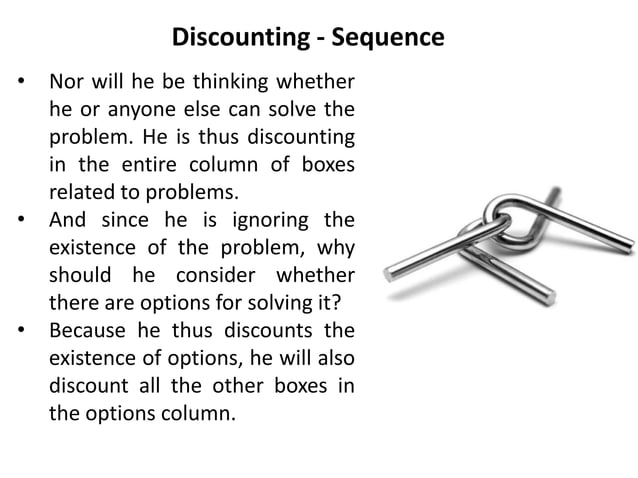Discount matrix (Transactional analysis / TA is an integrative approach ...