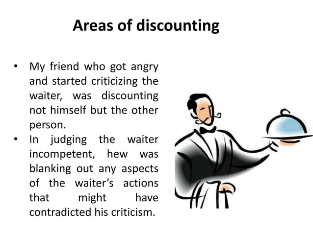 Discount matrix (Transactional analysis / TA is an integrative approach ...