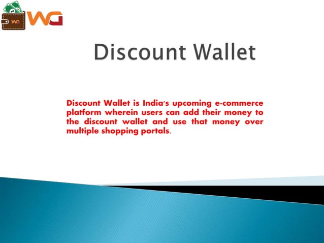 Discount wallet platform | PPT
