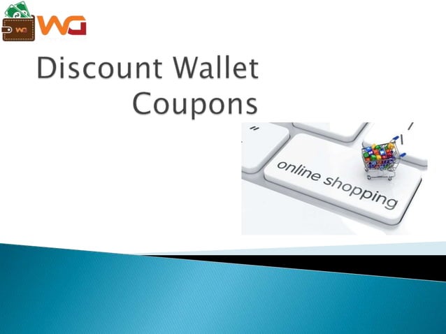Discount wallet platform | PPTX | Coupons and Discounts | Shopping