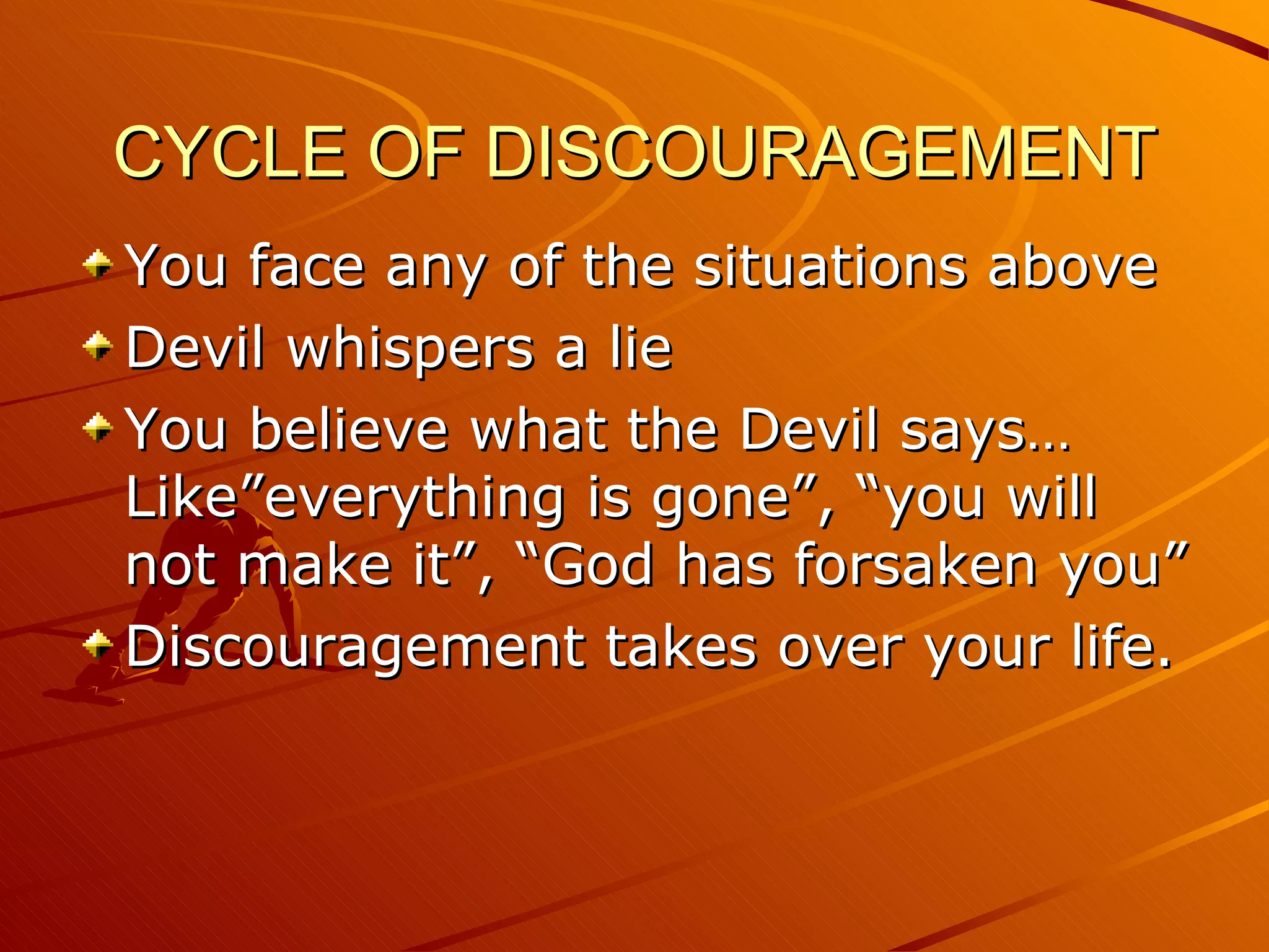 Discouragement | PPT