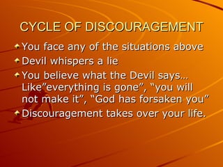 Discouragement | PPT