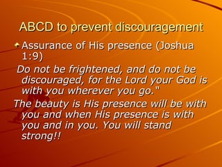 Discouragement | PPT