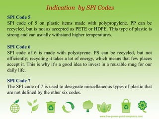 Discourage to use plastic | PPTX