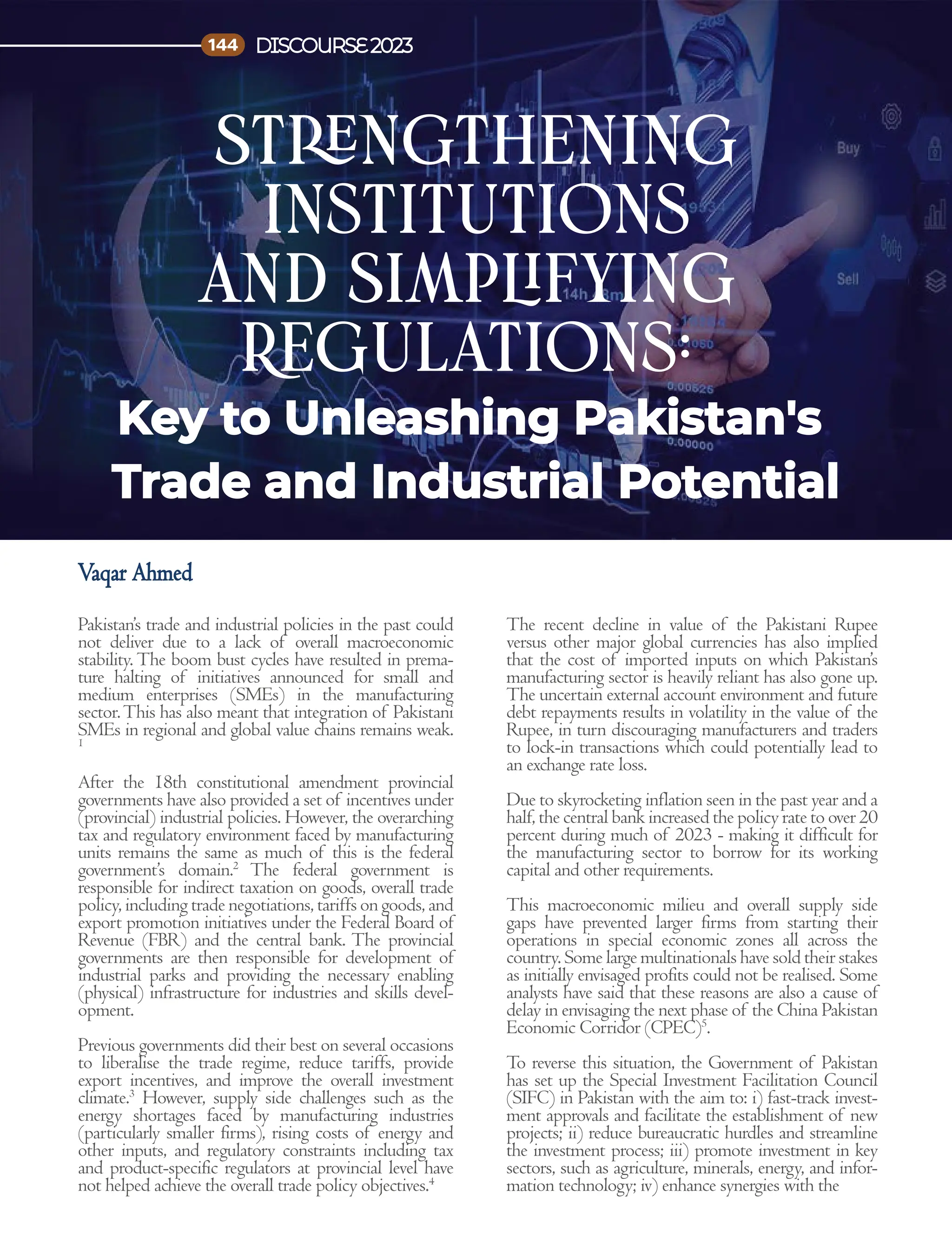 Institutions, Regulations, Trade, and Industry | PDF