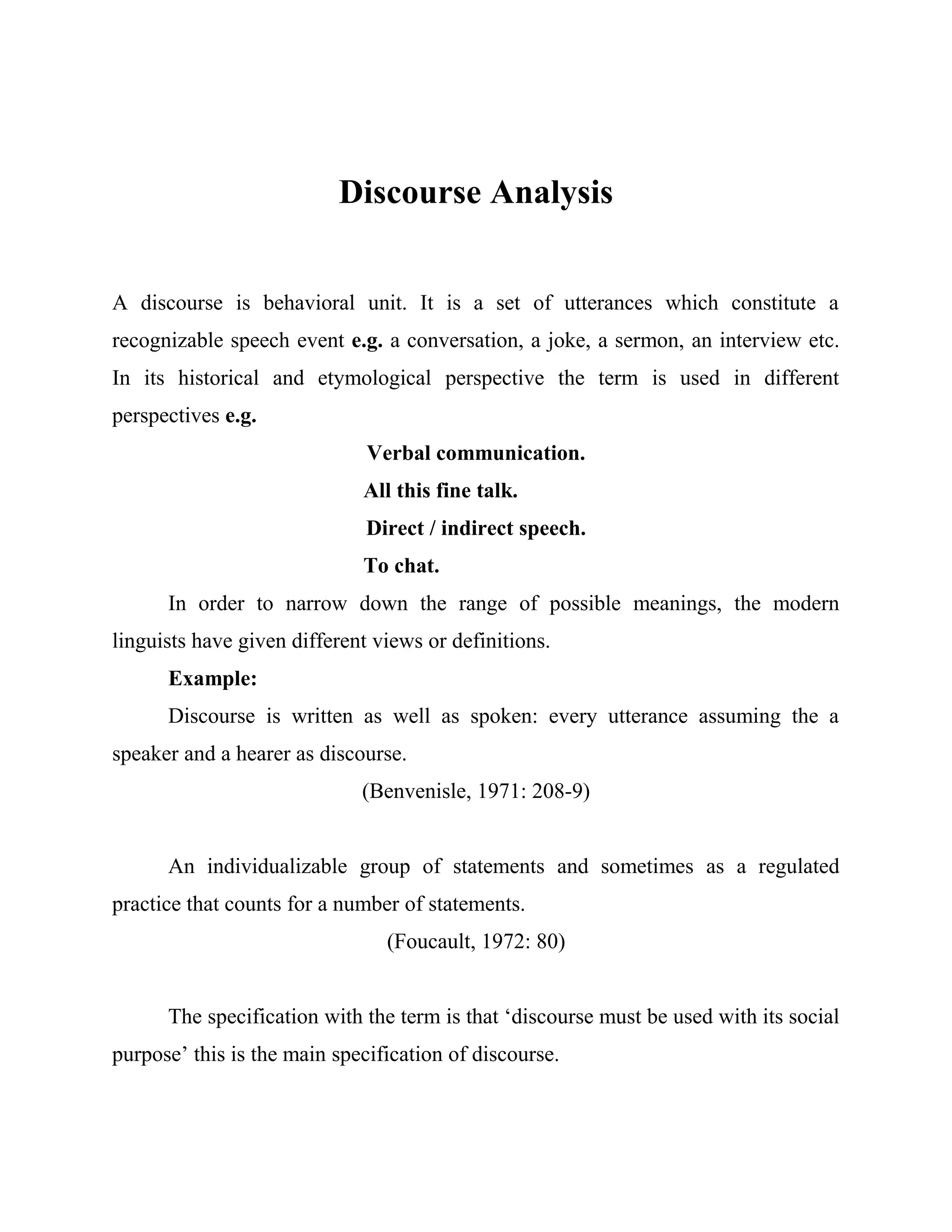 Discourse analysis-1225482185740463-9 | PDF