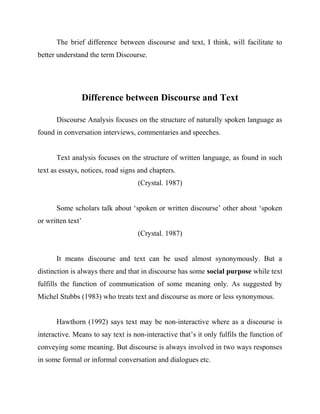 Discourse analysis-1225482185740463-9 | PDF