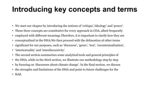 Discourse-Historical Approach.pptx | Science