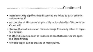 Discourse-Historical Approach.pptx | Science