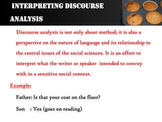 Discourse analysis | PPT
