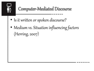 Introduction to Discourse analysis | PPTX