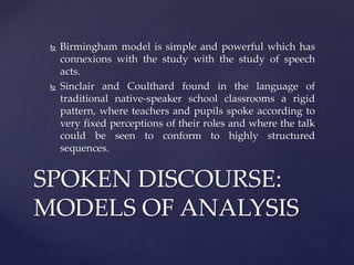 Discourse analysis | PPT