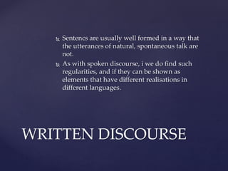 Discourse analysis | PPT