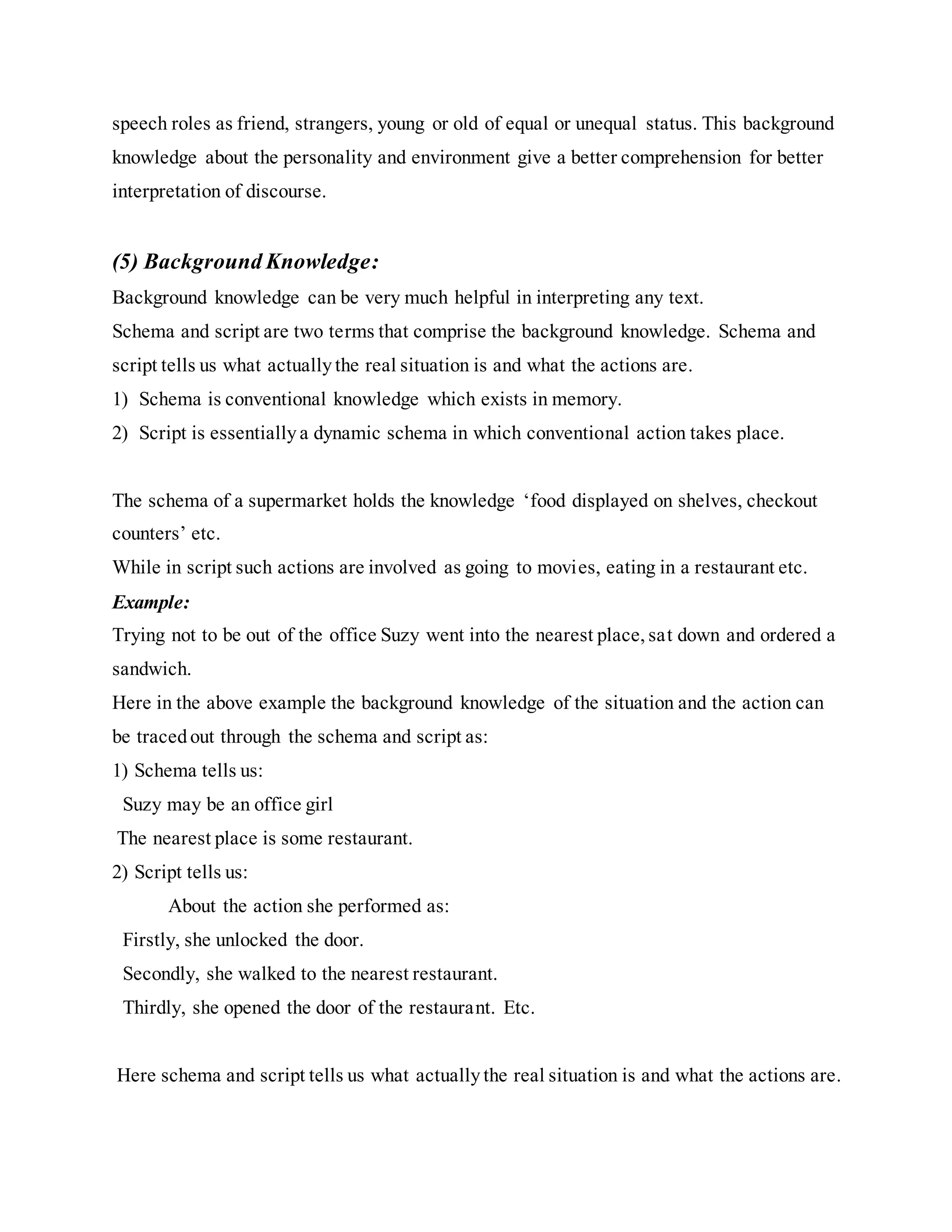 Discourse analysis | DOCX