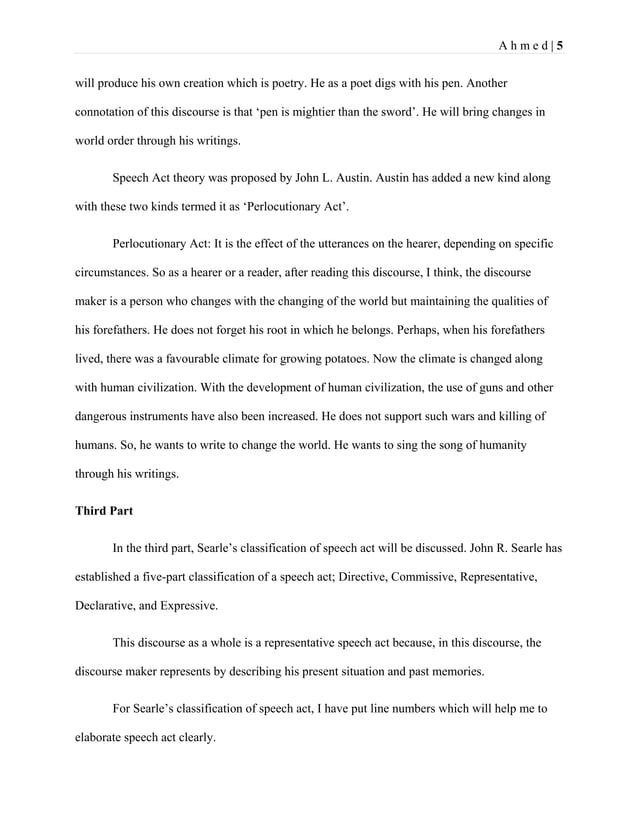 Discourse Analysis | PDF