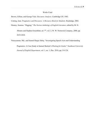 Discourse Analysis | PDF