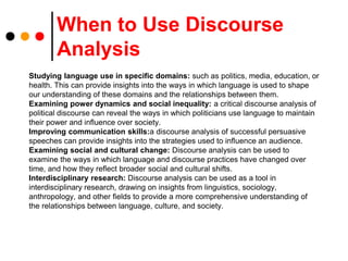 discourse analysis in data analysis .pptx